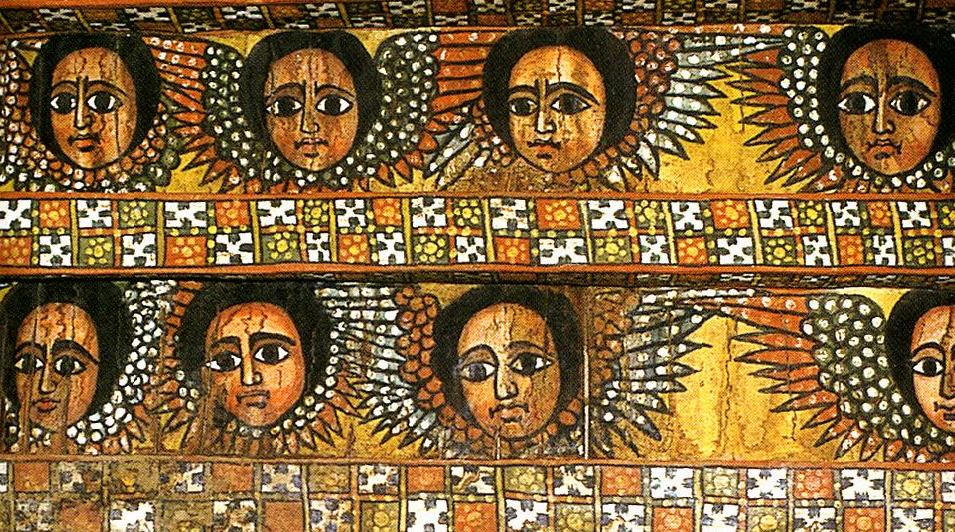 Icone copte, ortodossia icone, Trinità Etiopia, Eritrea