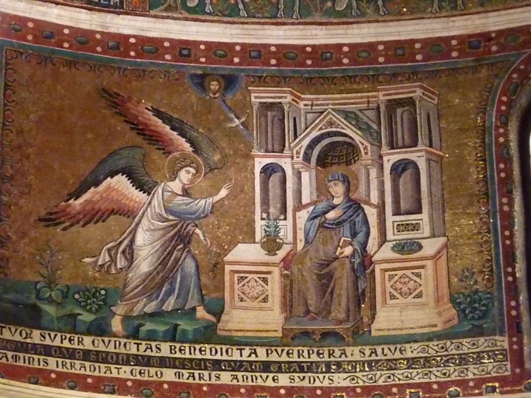 Maria Verkündigung, Ikonen Nowgorod und Ustjug